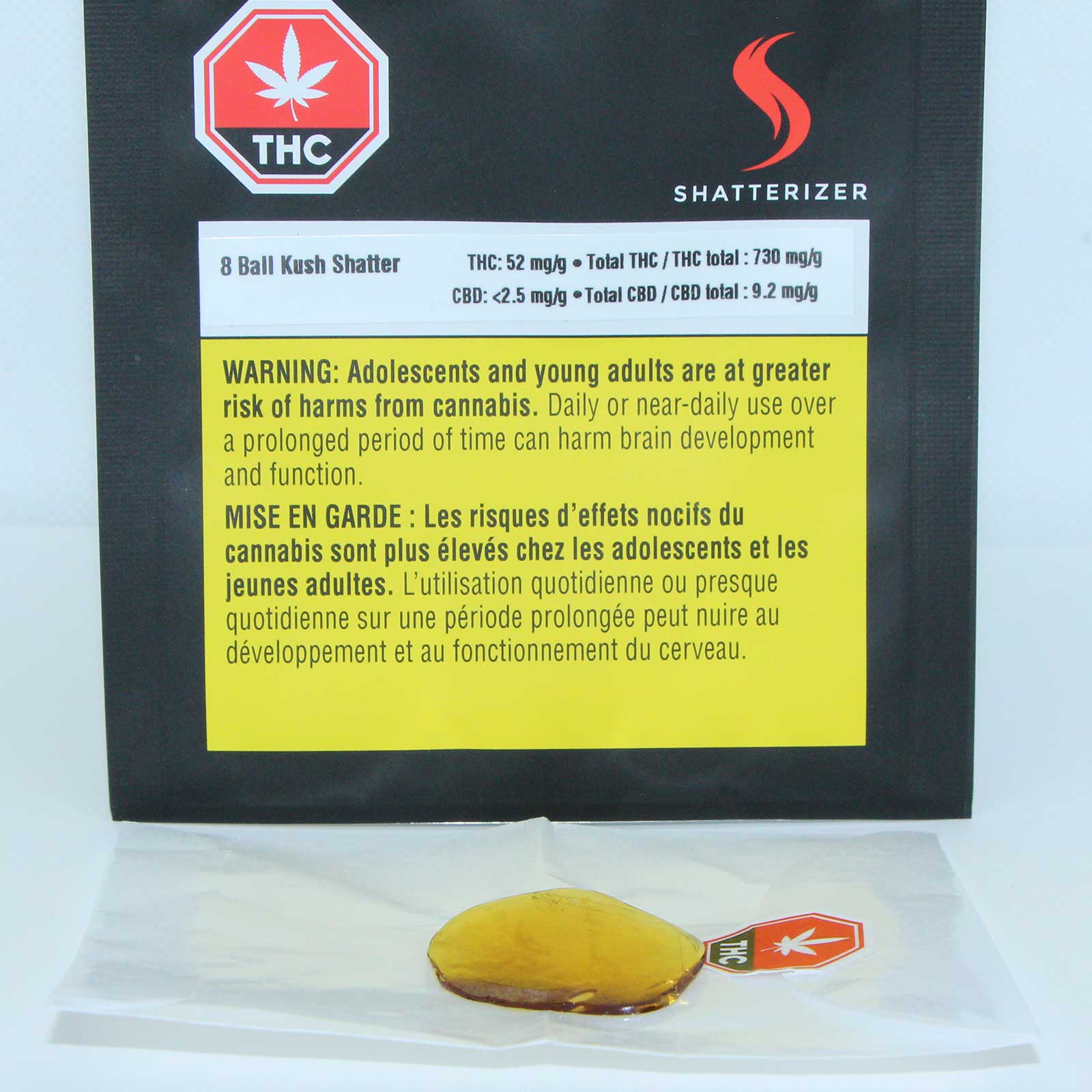 Shatterizer 8 Ball Kush Shatter Review