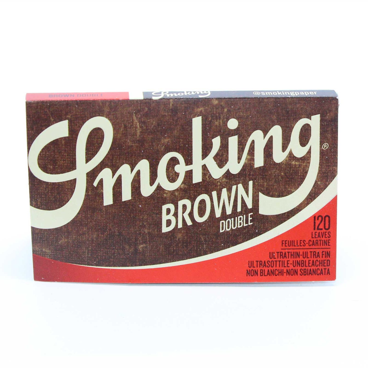 Smoking Brown Double Window Regular Rolling Papers Review